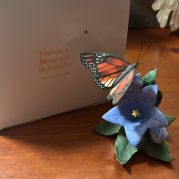 Lenox | Accents | 99 Vintage Lenox Porcelain Monarch Butterfly Natures ...